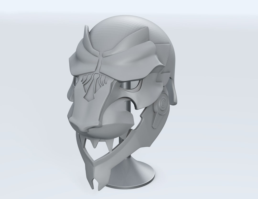 Godfall Silvermane Helmet - Etsy