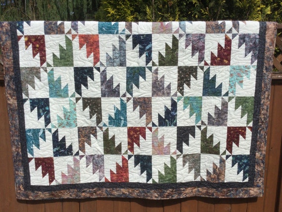 Fly Fishing Quilt Queen - Etsy