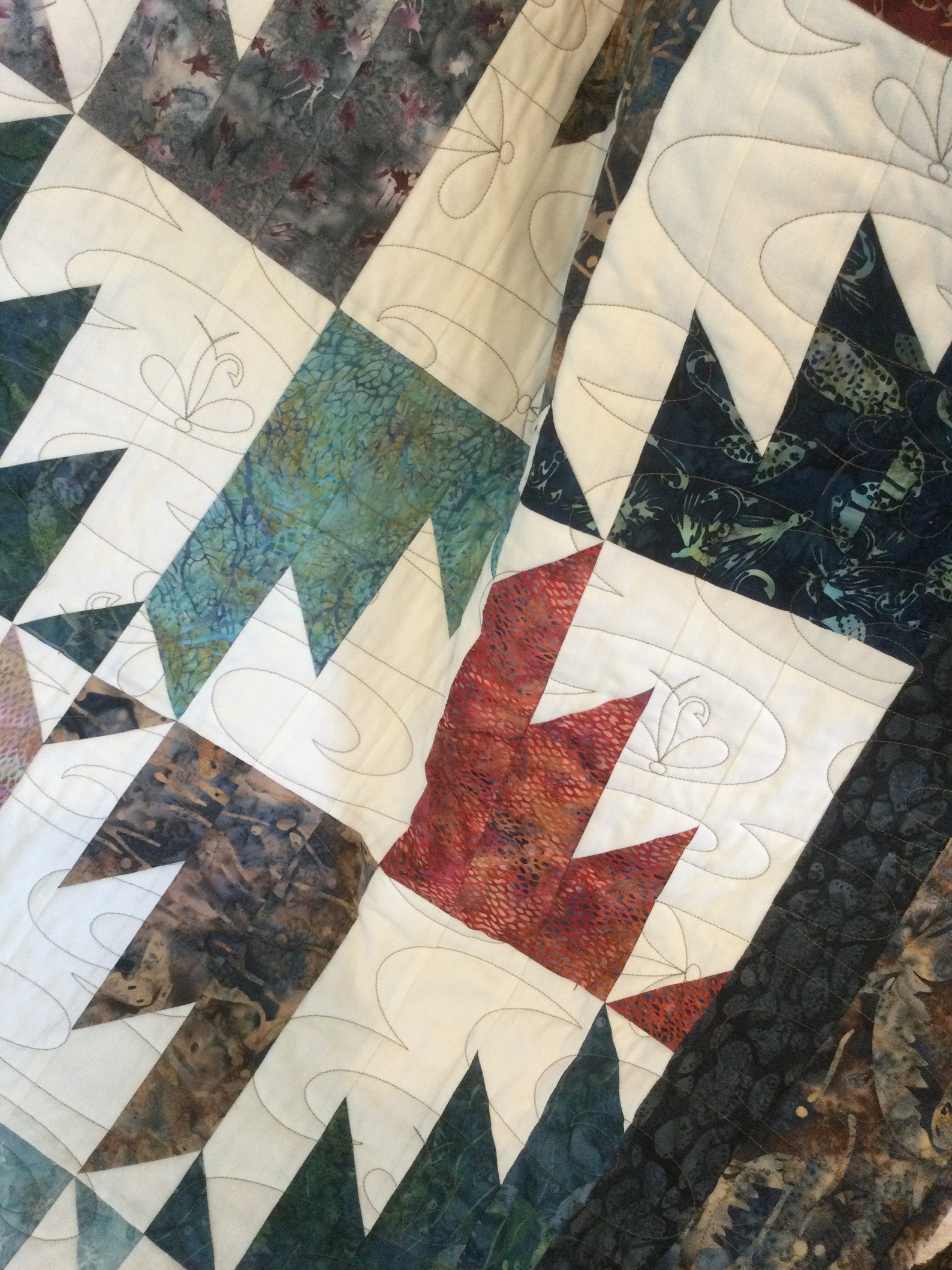 Fly Fishing Quilt Queen - Etsy