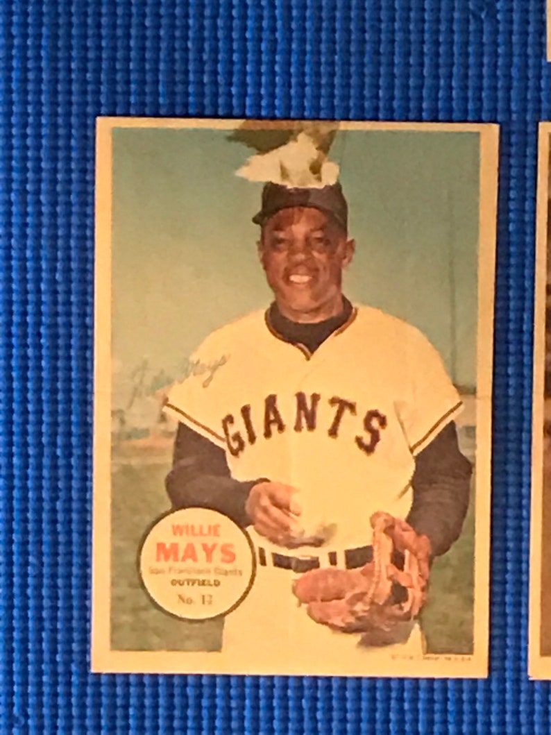 Vintage Topps 1967 Baseball Posters | Etsy