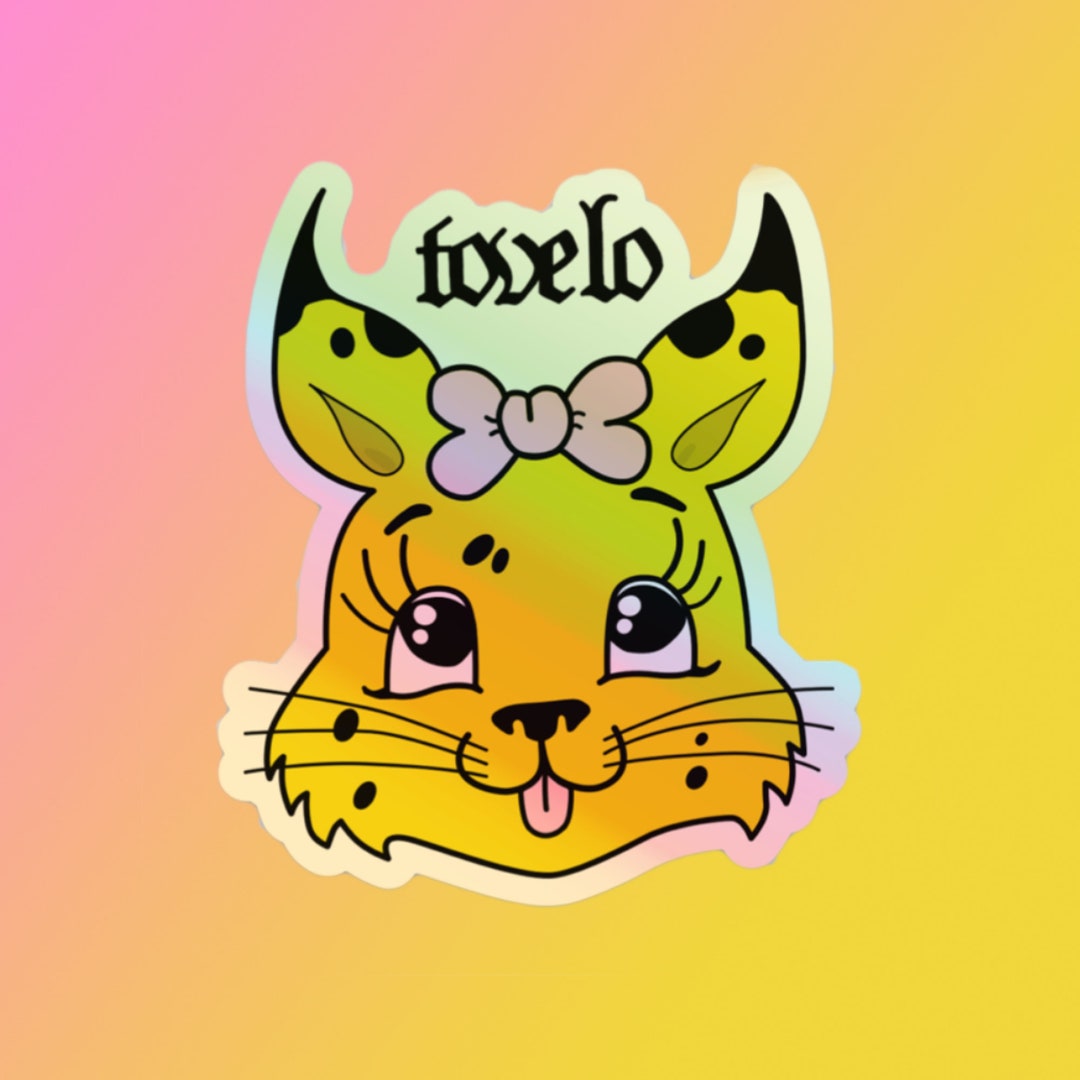 Tove Lo Sunshine Kitty Holographic Laptop Sticker - Etsy