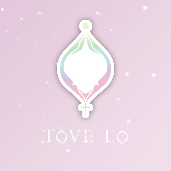 Tove Lo Lady Wood Logo Holographic Laptop Sticker | Etsy