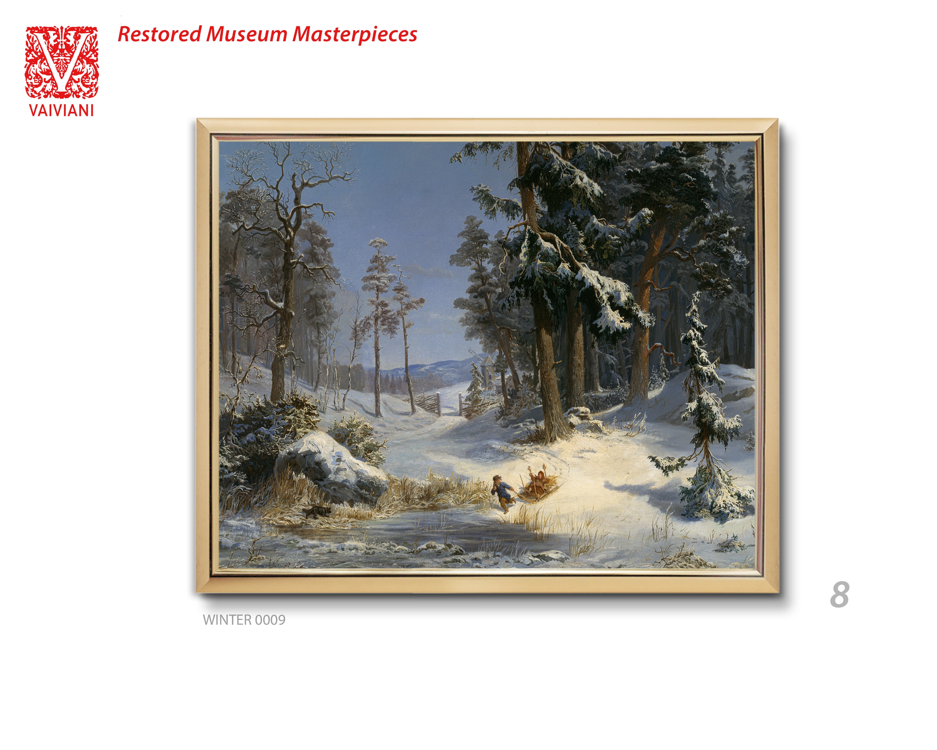 Winter Wonderland Wall Collage Kit Gallery Art Set of 10 Prints ...