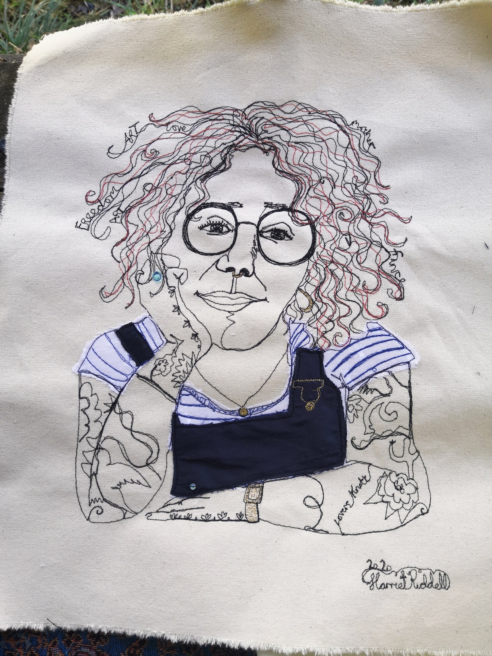 Online Live Stitch Portrait (1 Person) - Etsy