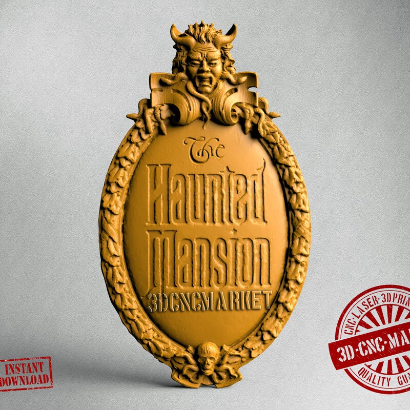 Haunted Mansion Plaque - Etsy
