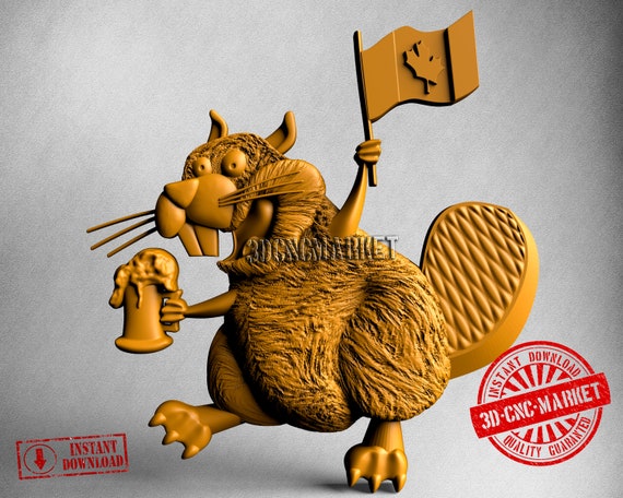 Canda flag 3D Stl Model 10234 for CNC Router Engraver | Etsy