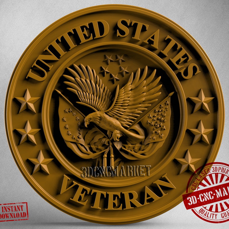 Marine Corps Seal Stl - Etsy