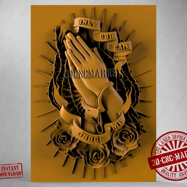 Praying Hands Stl - Etsy