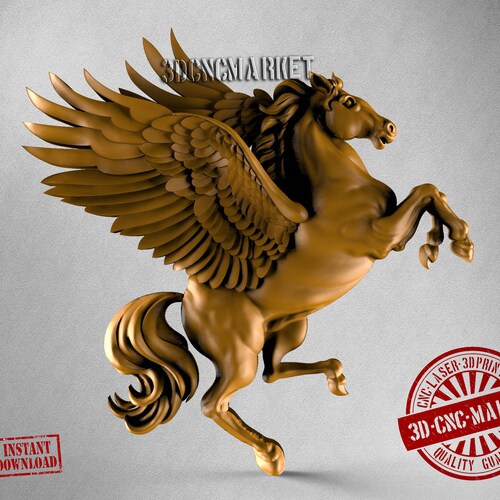 Deers 3D Stl Model 1149 for CNC Router Engraver Carving - Etsy