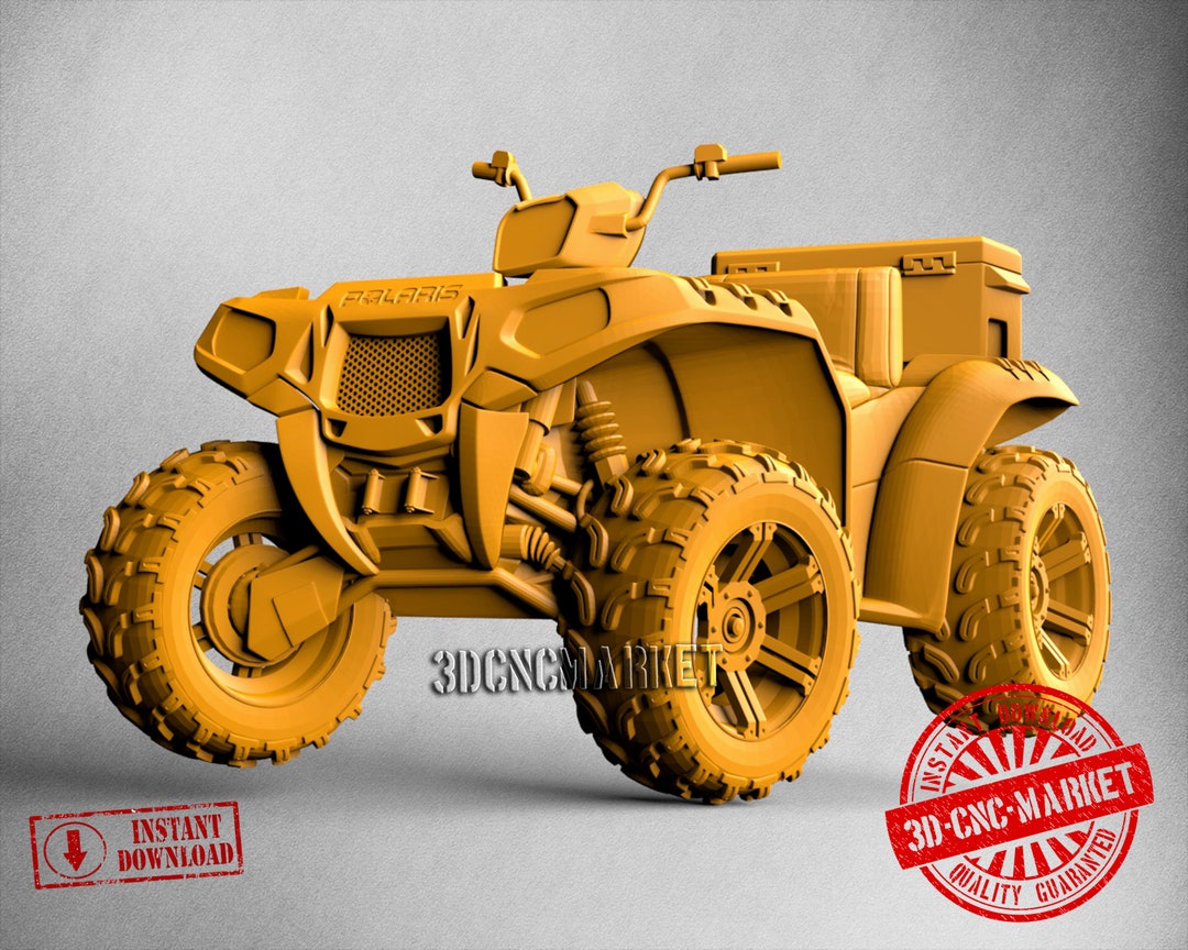Motor Bike, 3D Stl Model 11445, for CNC Router Engraver, Carving ...