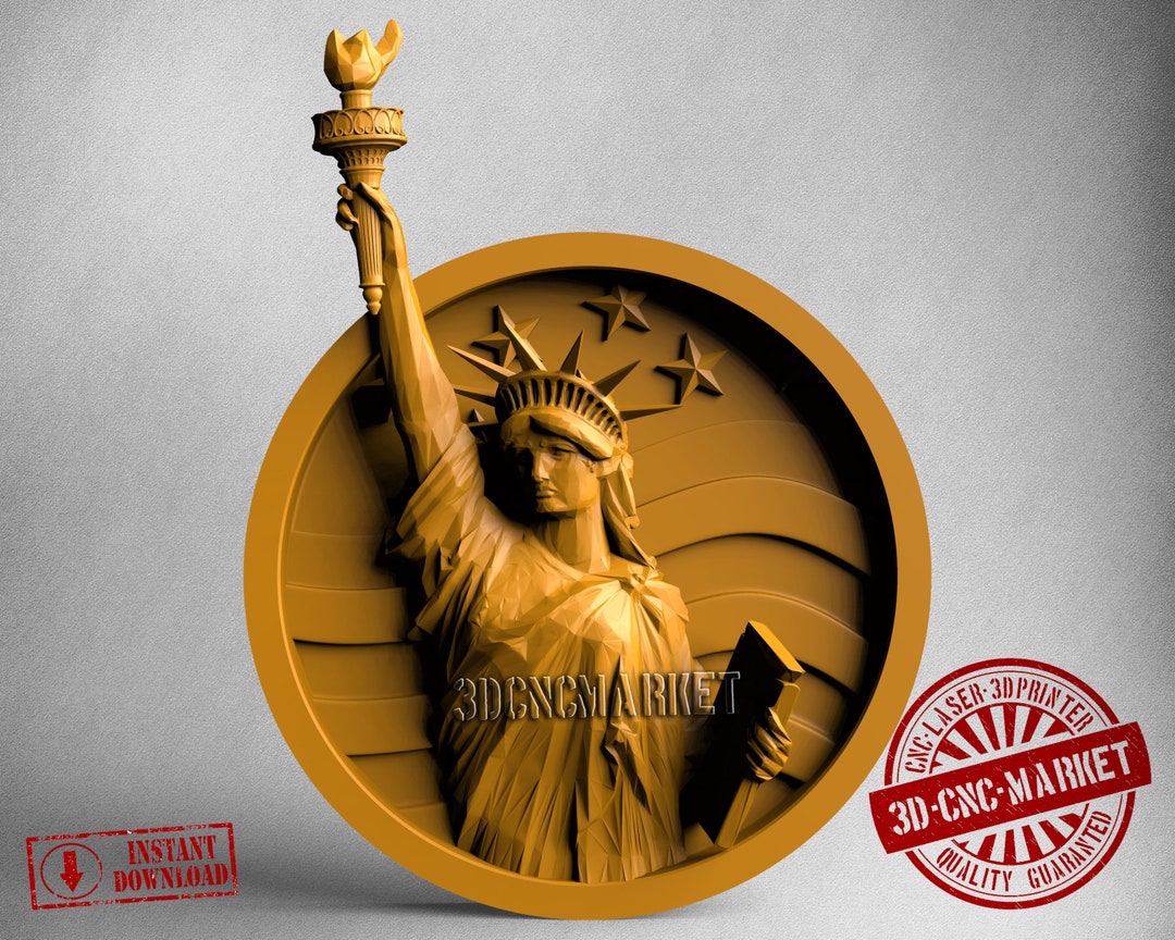 Freedom, 3D Stl Model 10020, for CNC Router Engraver, Carving Machine ...
