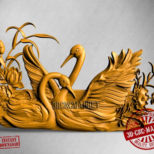 3D STL Model for CNC Router Engraver Carving Machine Relief - Etsy