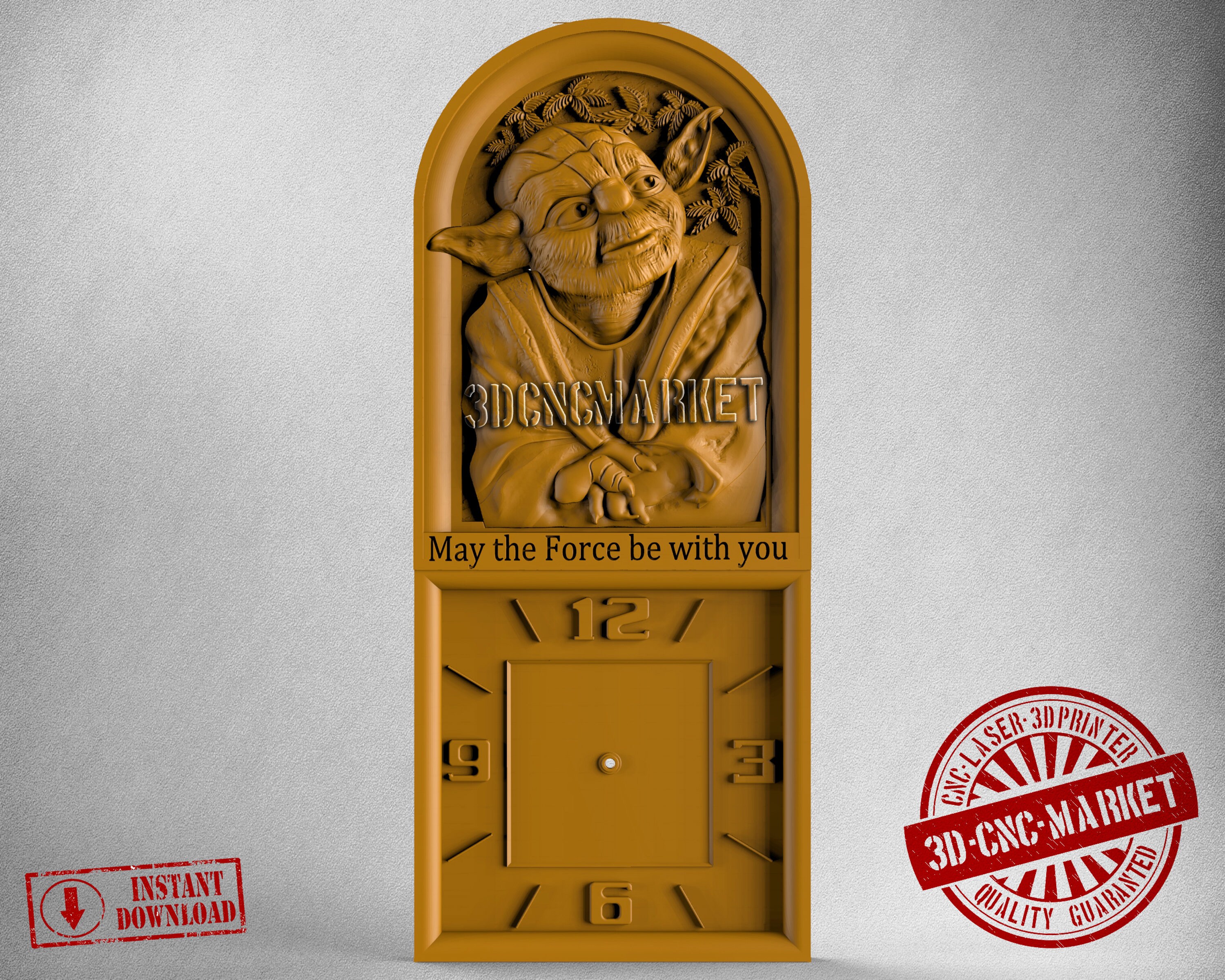 Cnc Router Files Clock - Etsy