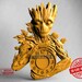 Angel Clock, 3D Stl Model 1241, for CNC Router Engraver, Carving ...
