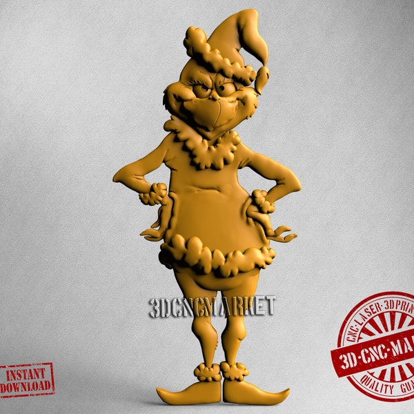 Grinch Svg File Free - Etsy
