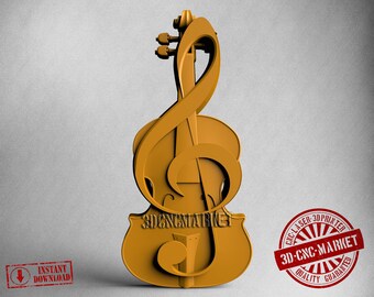 Sol Key, 3D STL Model, CNC Router Engraver, Artcam, Aspire, CNC Files ...