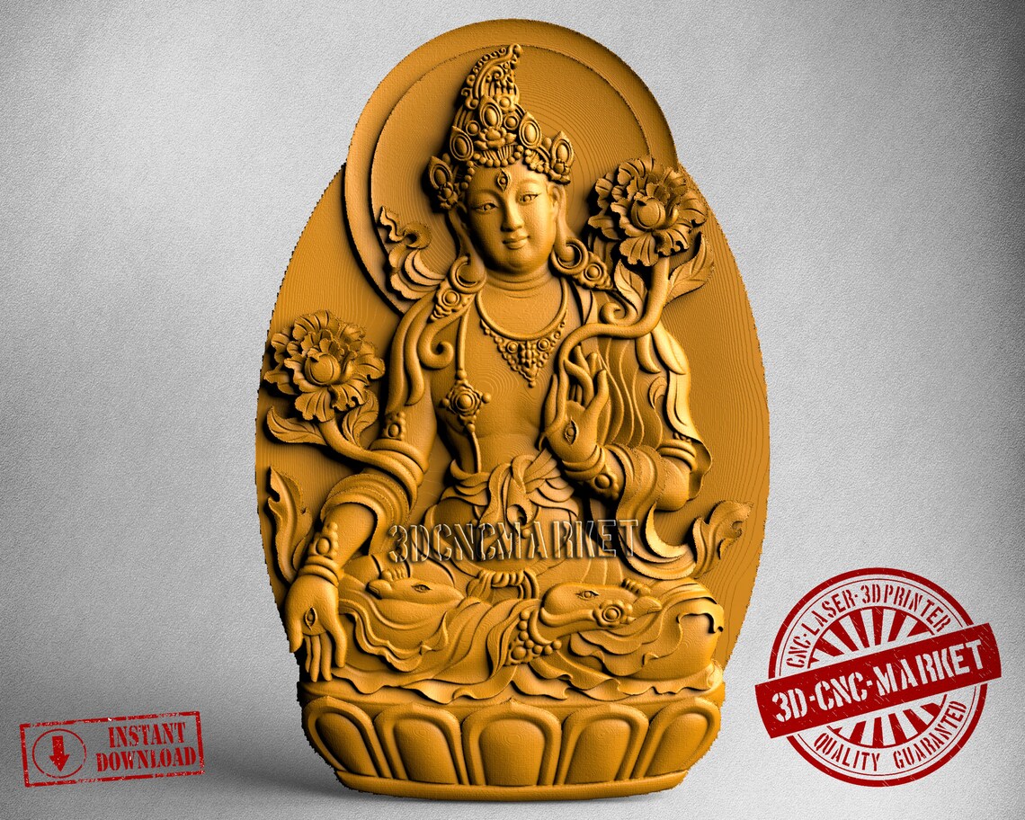 Hindu 3D Stl Model 1411 for CNC Router Engraver Carving | Etsy