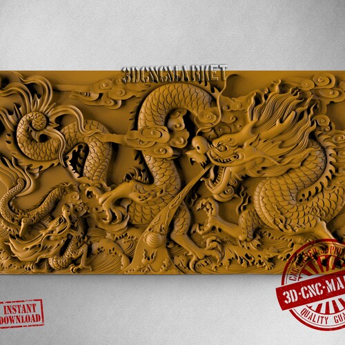 Deers 3D Stl Model 1149 for CNC Router Engraver Carving - Etsy