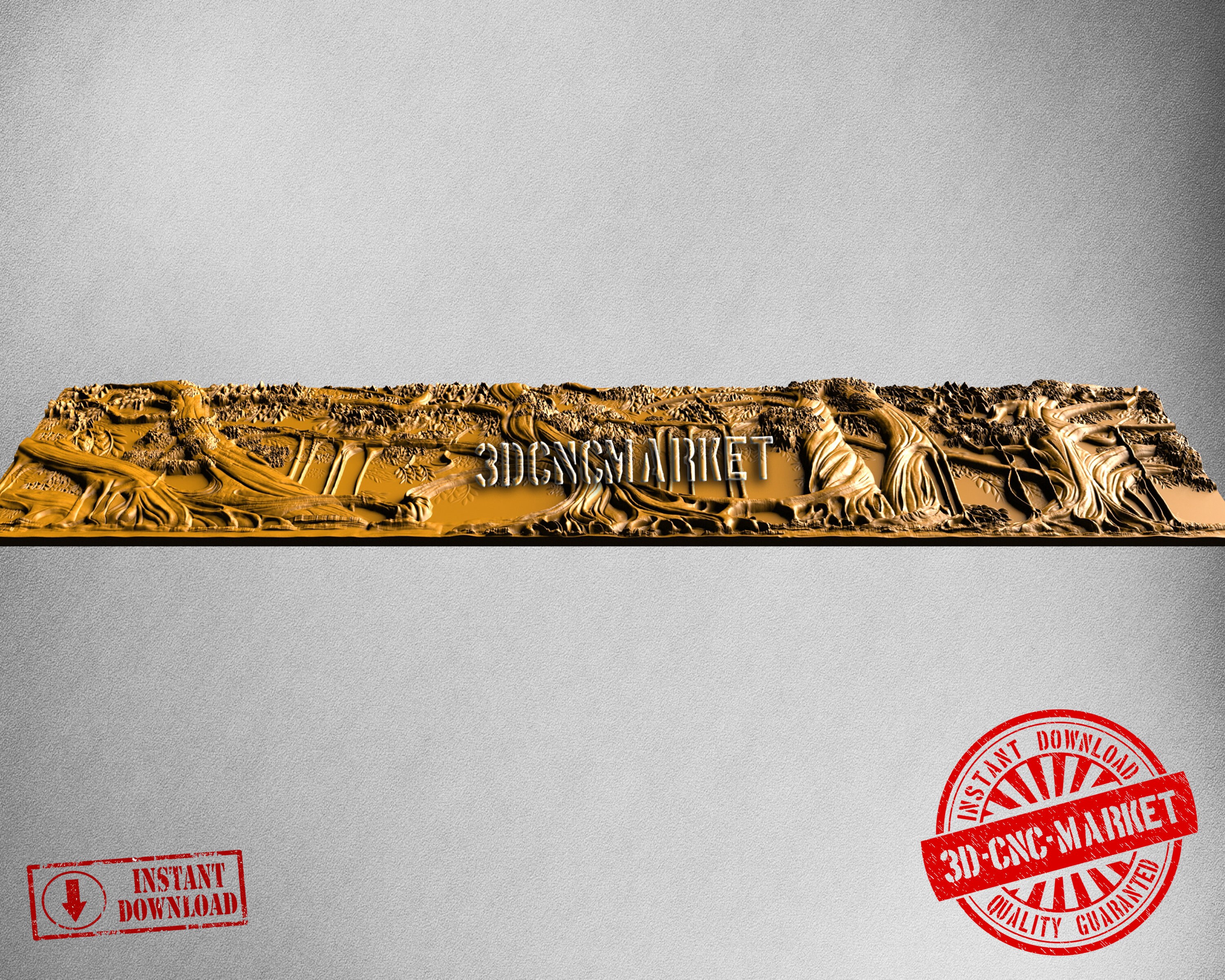 Branches Tree 3D Stl Model 6514 for CNC Router Engraver - Etsy Canada