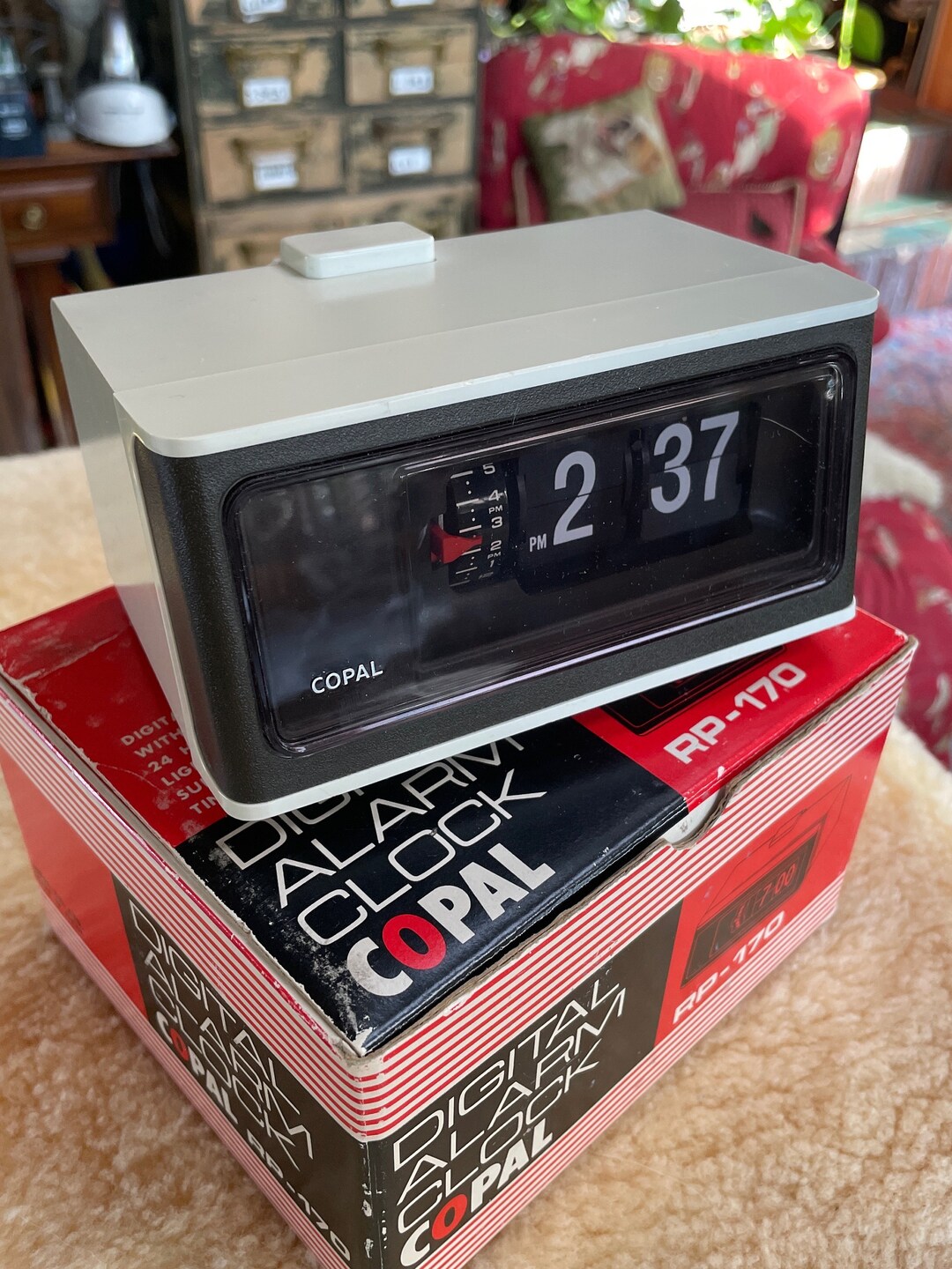 Vintage Analog Copal Digital Alarm Clock RP-170 Never Used - Etsy