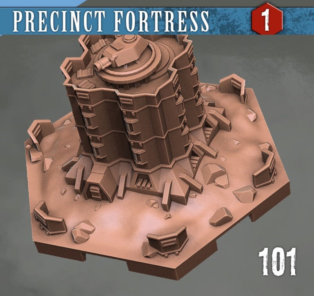 101 Precinct Fortress Hive City Campaign Tile - Etsy