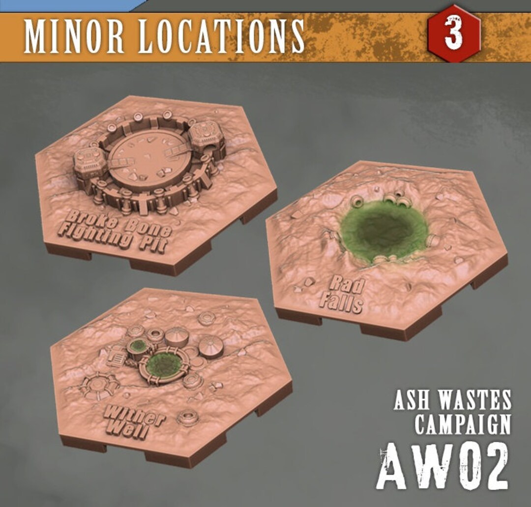 AW02 Minor Location Set Hive City Campaign Tile - Etsy