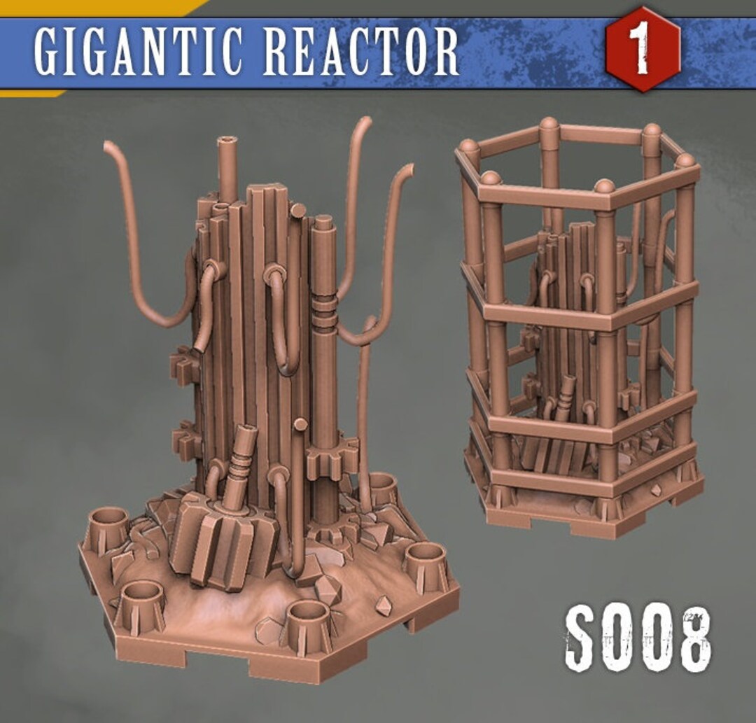 S008 Gigantic Reactor Set Hive City Campaign Tile - Etsy