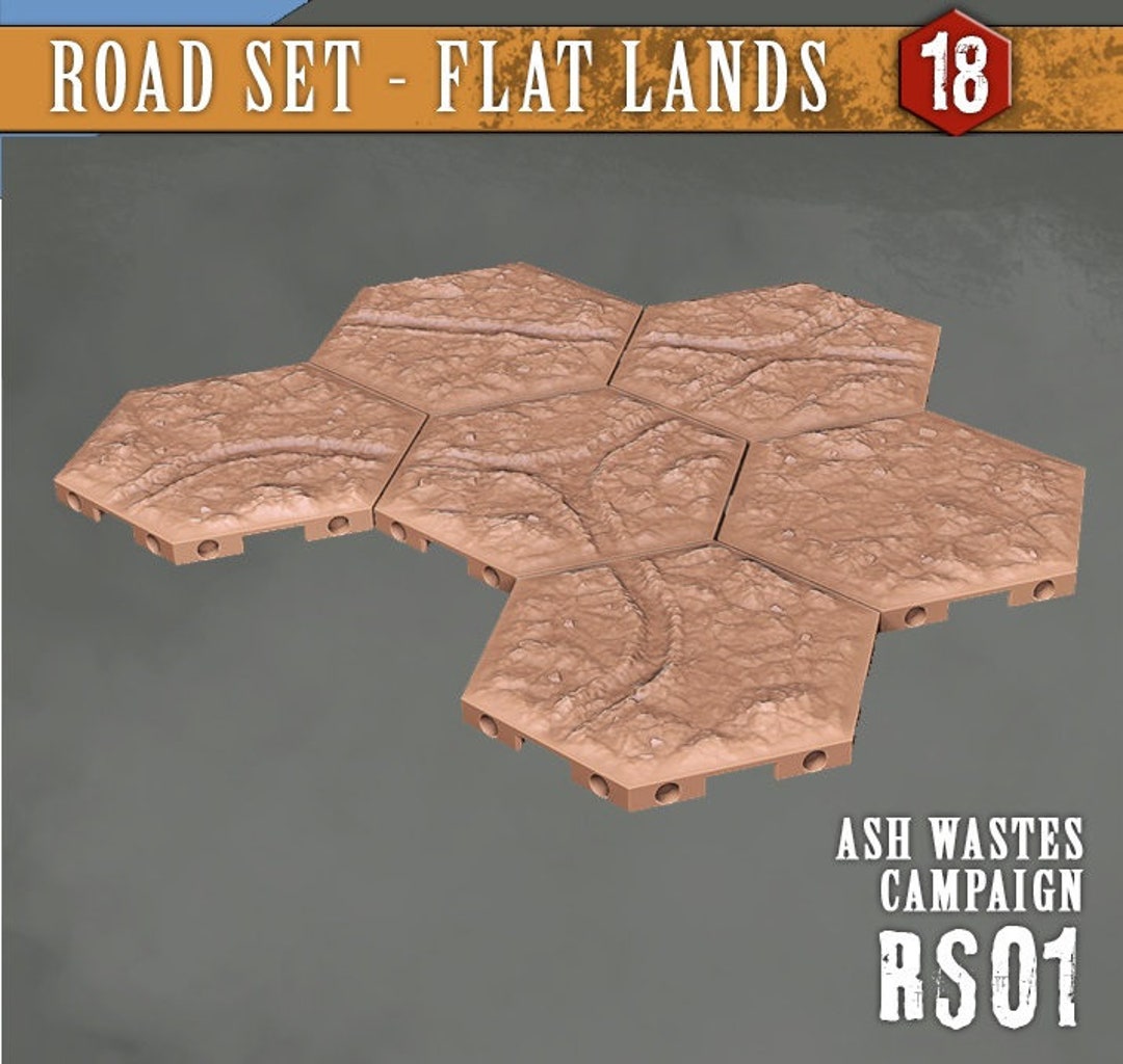 RS01 Road Set Flat Lands Hive City Campaign Tile - Etsy