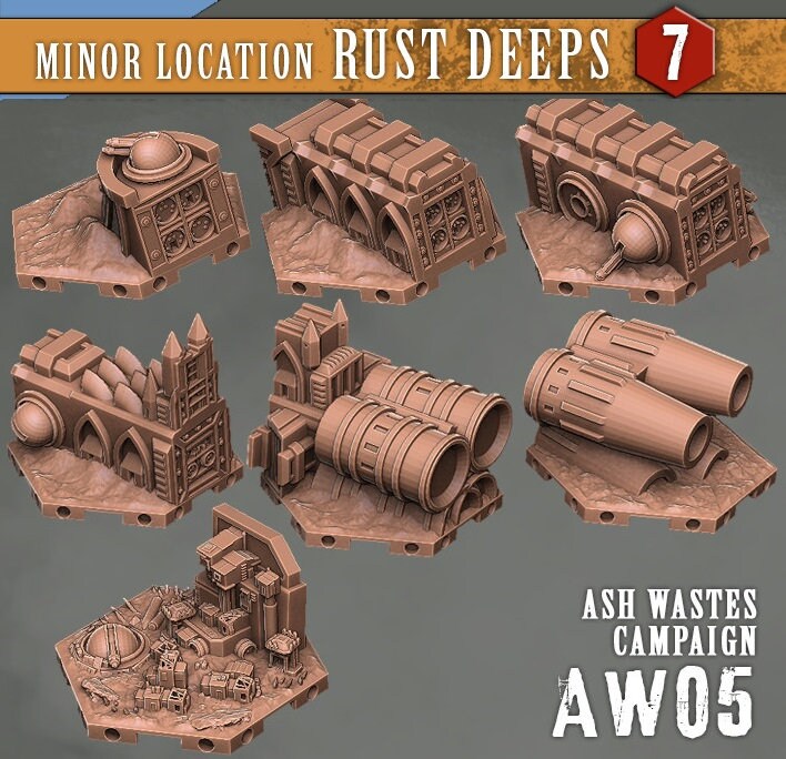 AW05 Rust Deeps Hive City Campaign Tile - Etsy