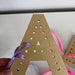 Alphabet Wooden Lacing Boards/ Montessori Toy / Laser Cut Learning ...