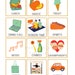 DIY Schedule for Kids Orange Green and Blue Schedule - Etsy