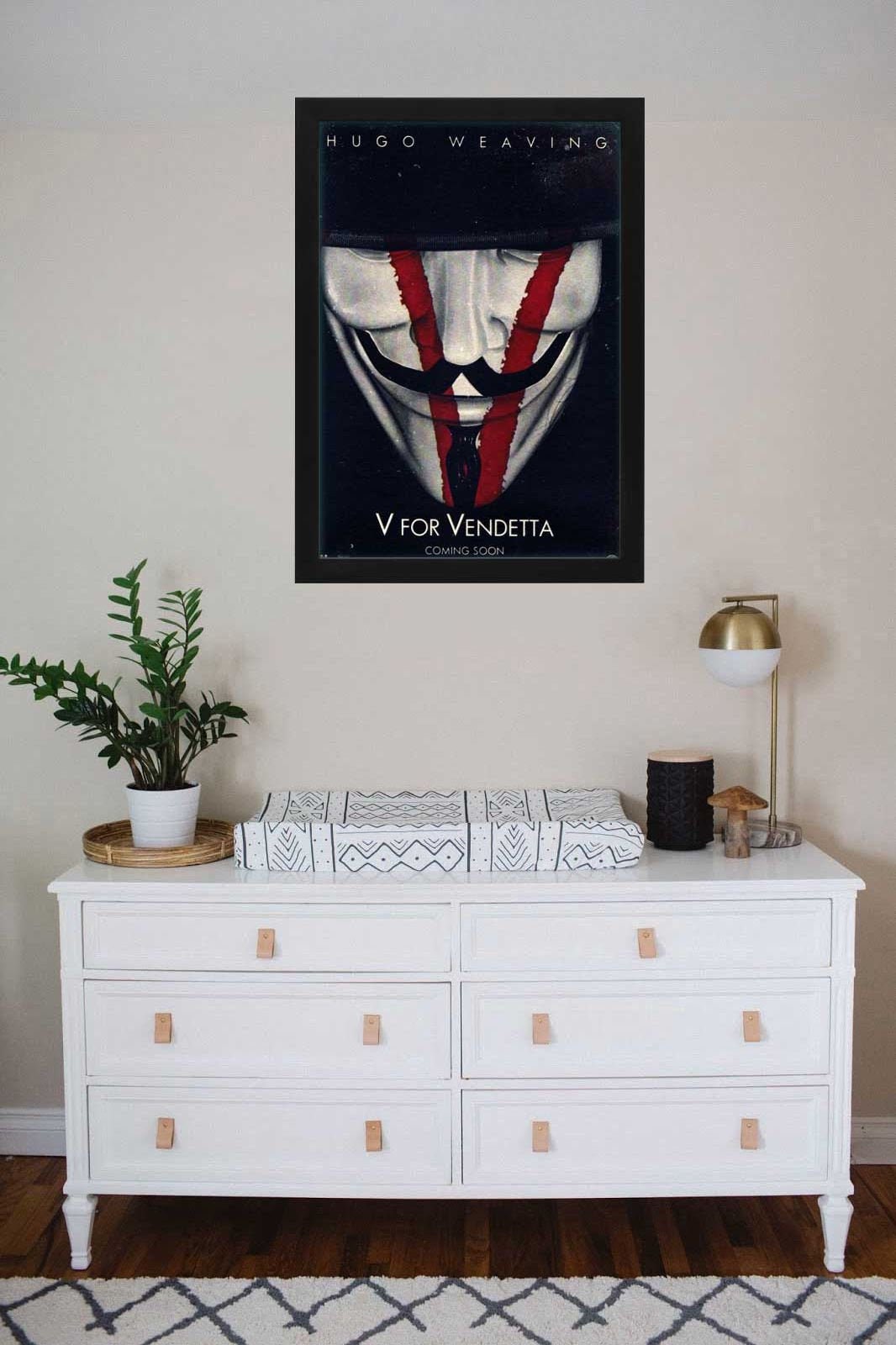 V for Vendetta Poster, V for Vendetta Wall Art, V for Vendetta ...