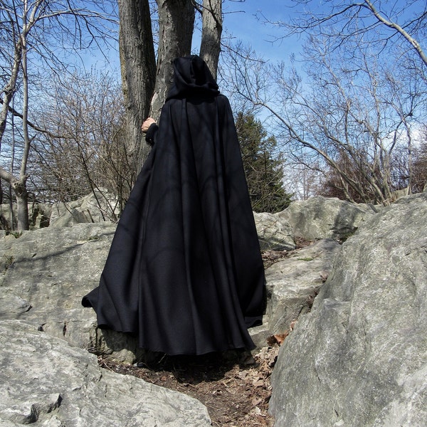 Hooded Cloak - Etsy