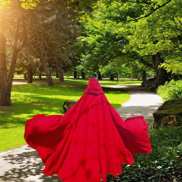 Red Cloak - Etsy