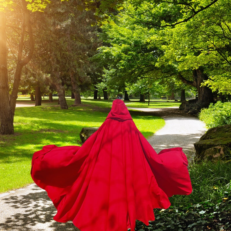 Red Cloak - Etsy