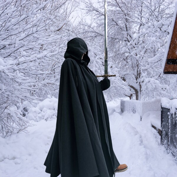 Wool Cloak - Etsy UK