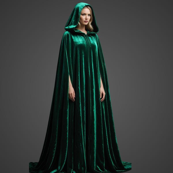 Green Cape - Etsy