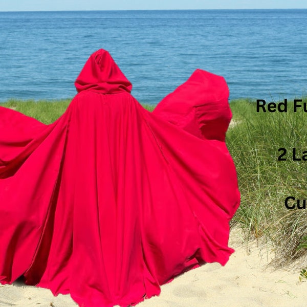 Red Cloak - Etsy