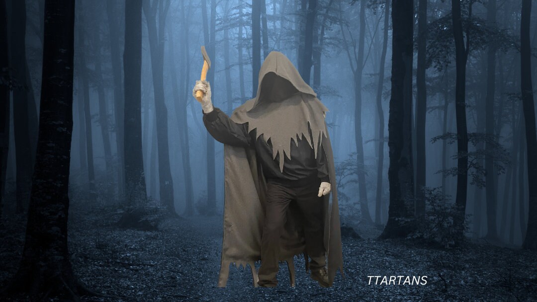 The Phantasm Cape Lined Cape With Deep Hood and Capelet - Etsy
