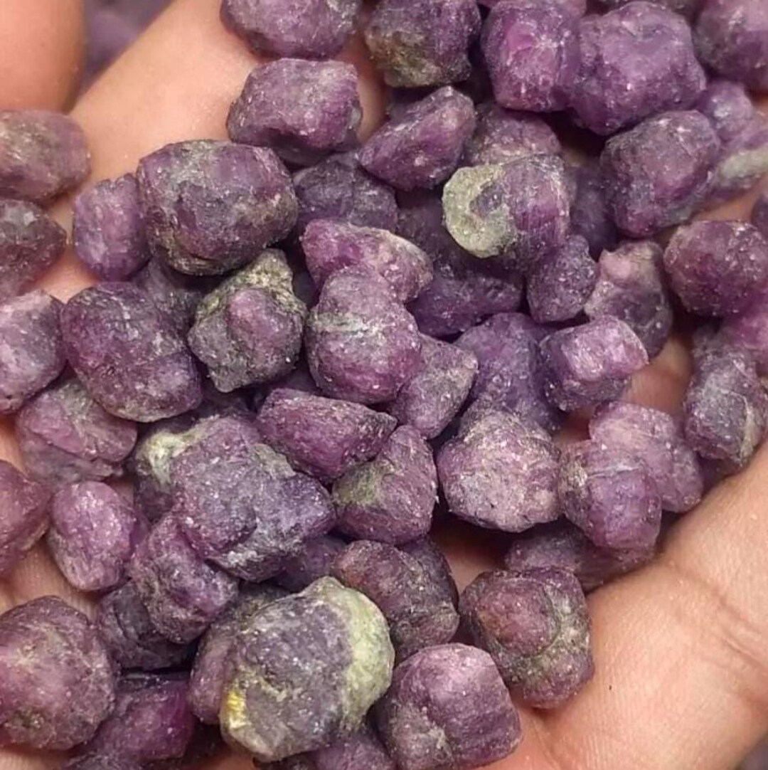 Natural Ruby Rough for Epoxy Resin Art: (5kg-40kg) Raw Corundum ...