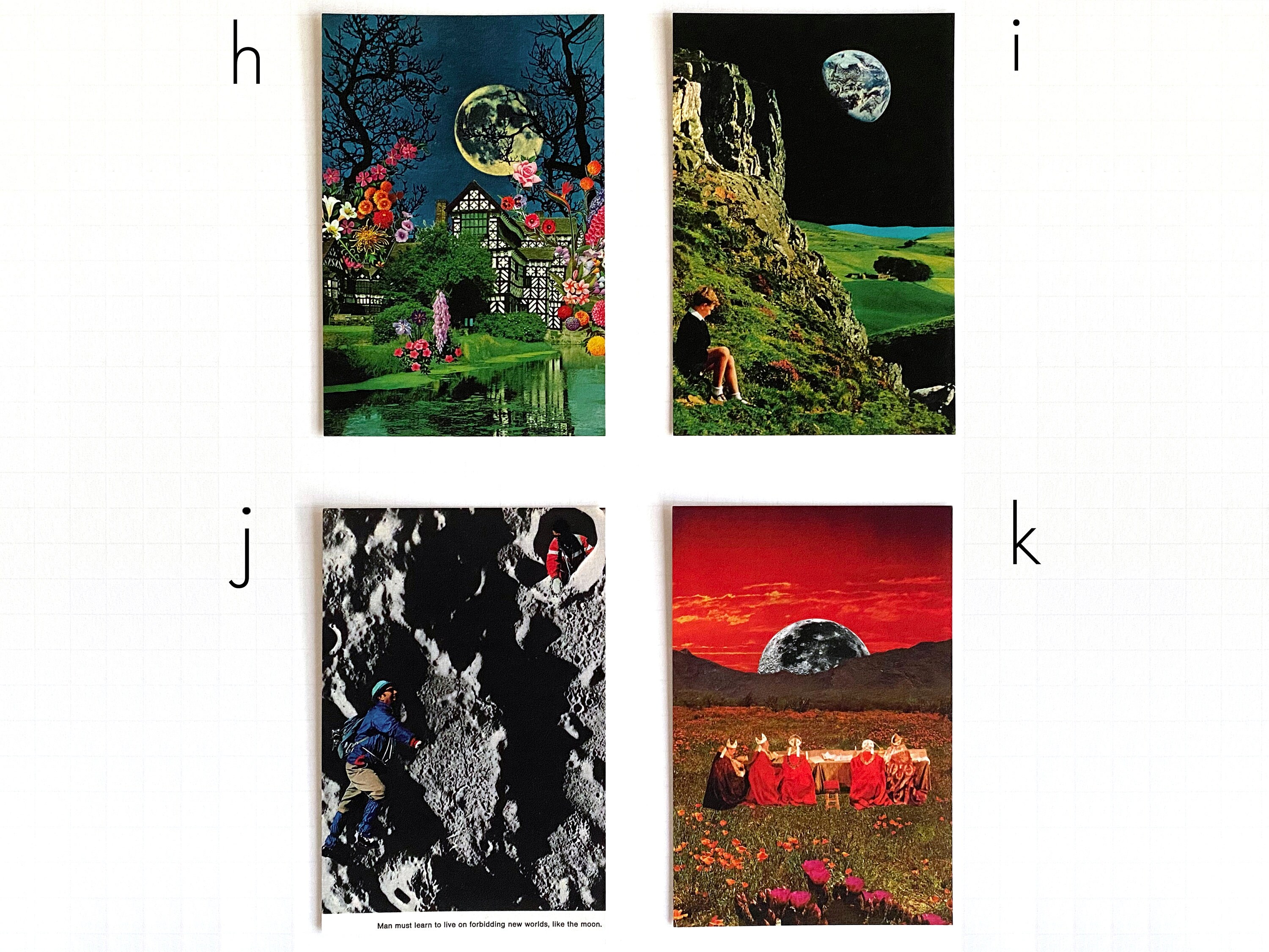 3-postcard Set: Build Your Own - Etsy