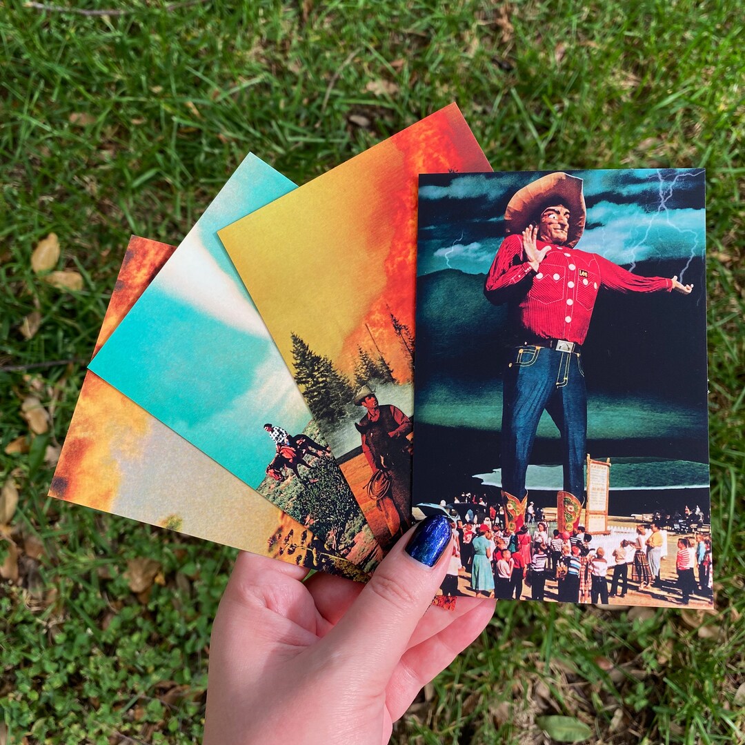 Apocalyptic Western Postcard Set - Etsy