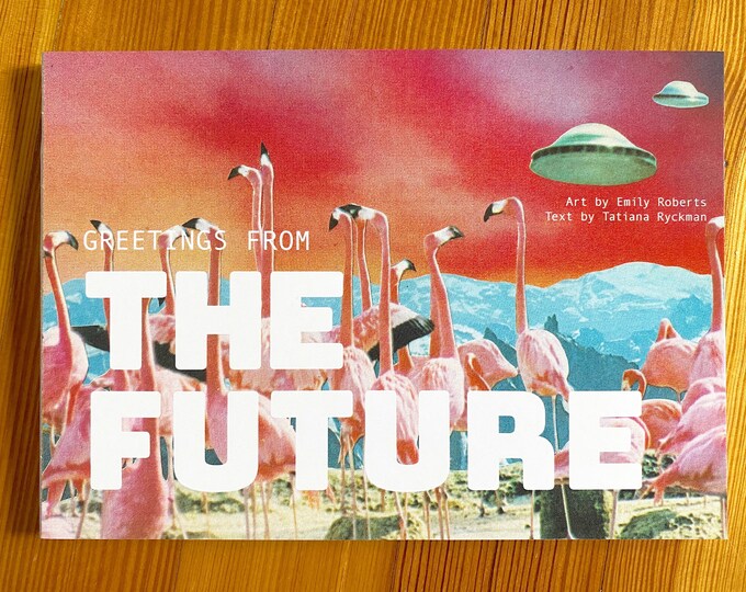 Postcard Book Greetings From the Future - Etsy