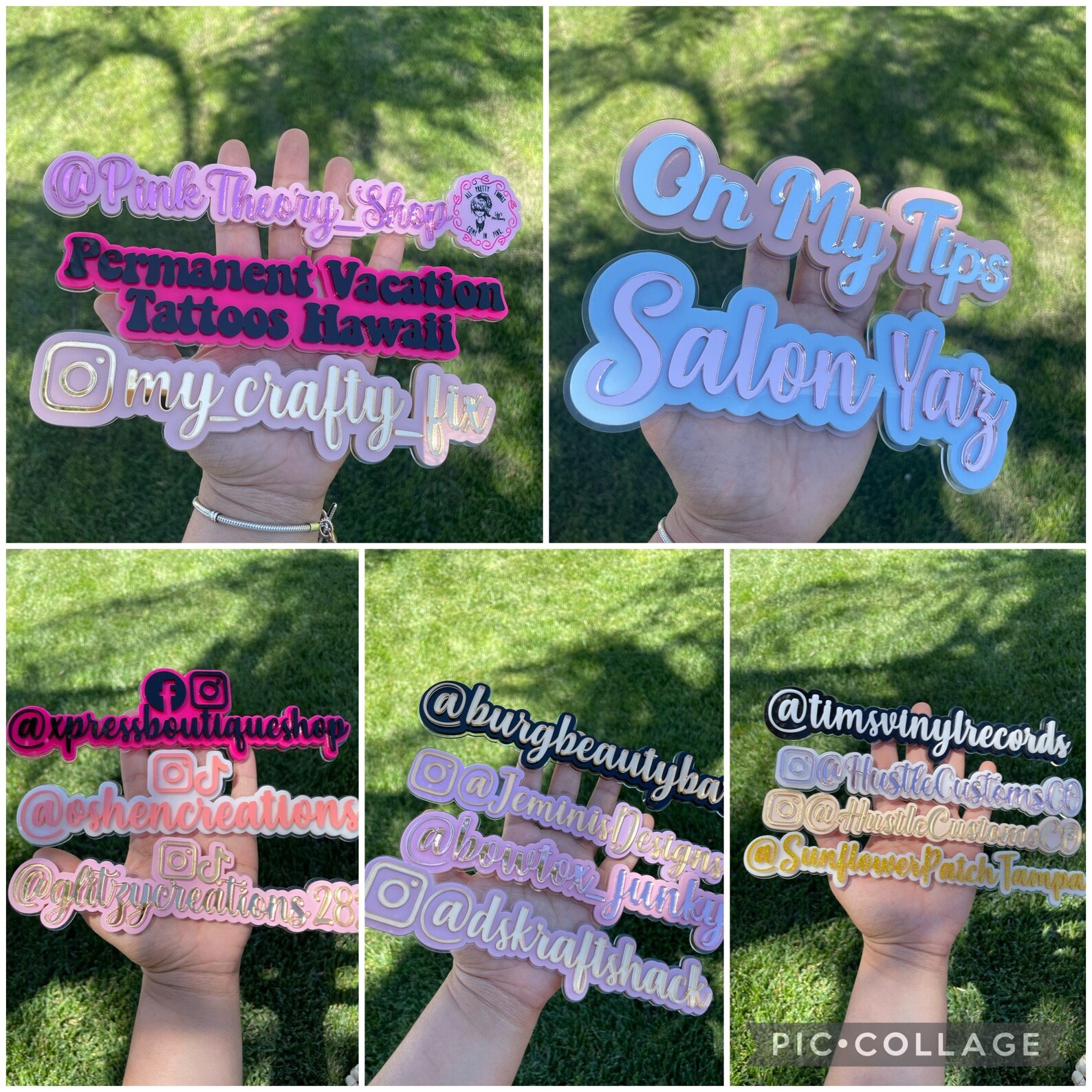 Physical Watermark Business Watermark Laser Cut Name - Etsy