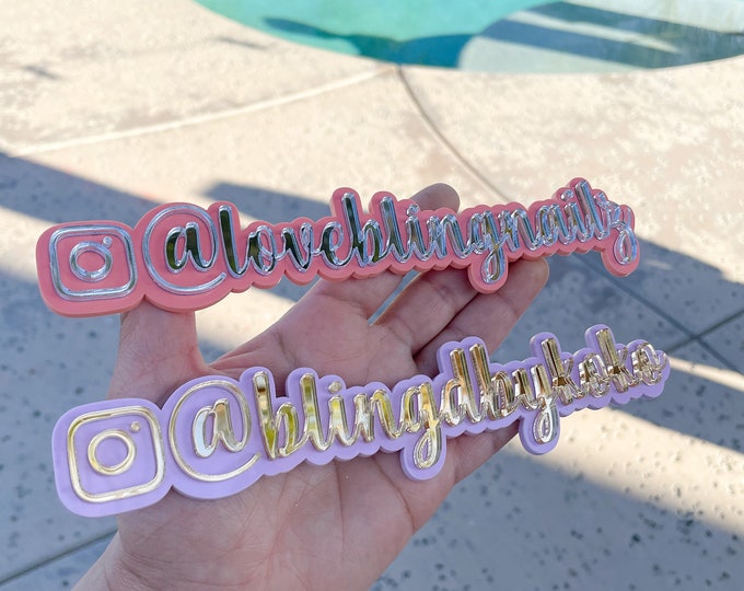Physical Watermark Business Watermark Laser Cut Name - Etsy