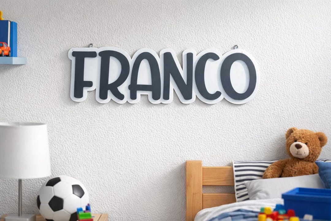Custom Acrylic Names With Double Layer - Birthday Backdrops NAMES ...