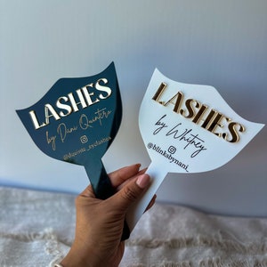 Lashes and Brows Photo Props / Acrylic Lash Tech Photo Prop, Salon ...