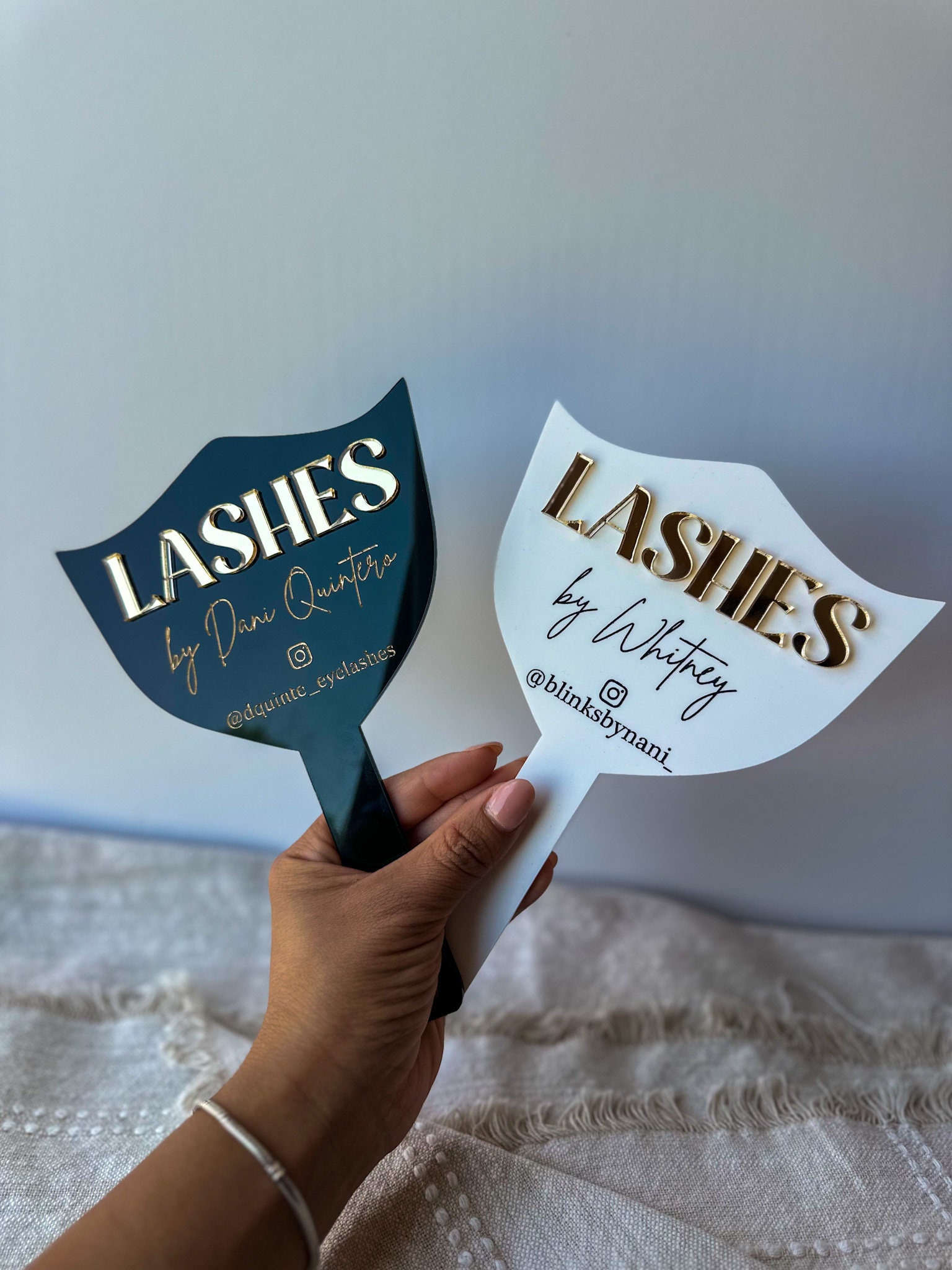 Lashes and Brows Photo Props / Acrylic Lash Tech Photo Prop, Salon ...