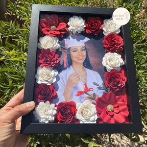 Shadow Box Gift for All Occasions /shadow Box With Picture and Flowers ...