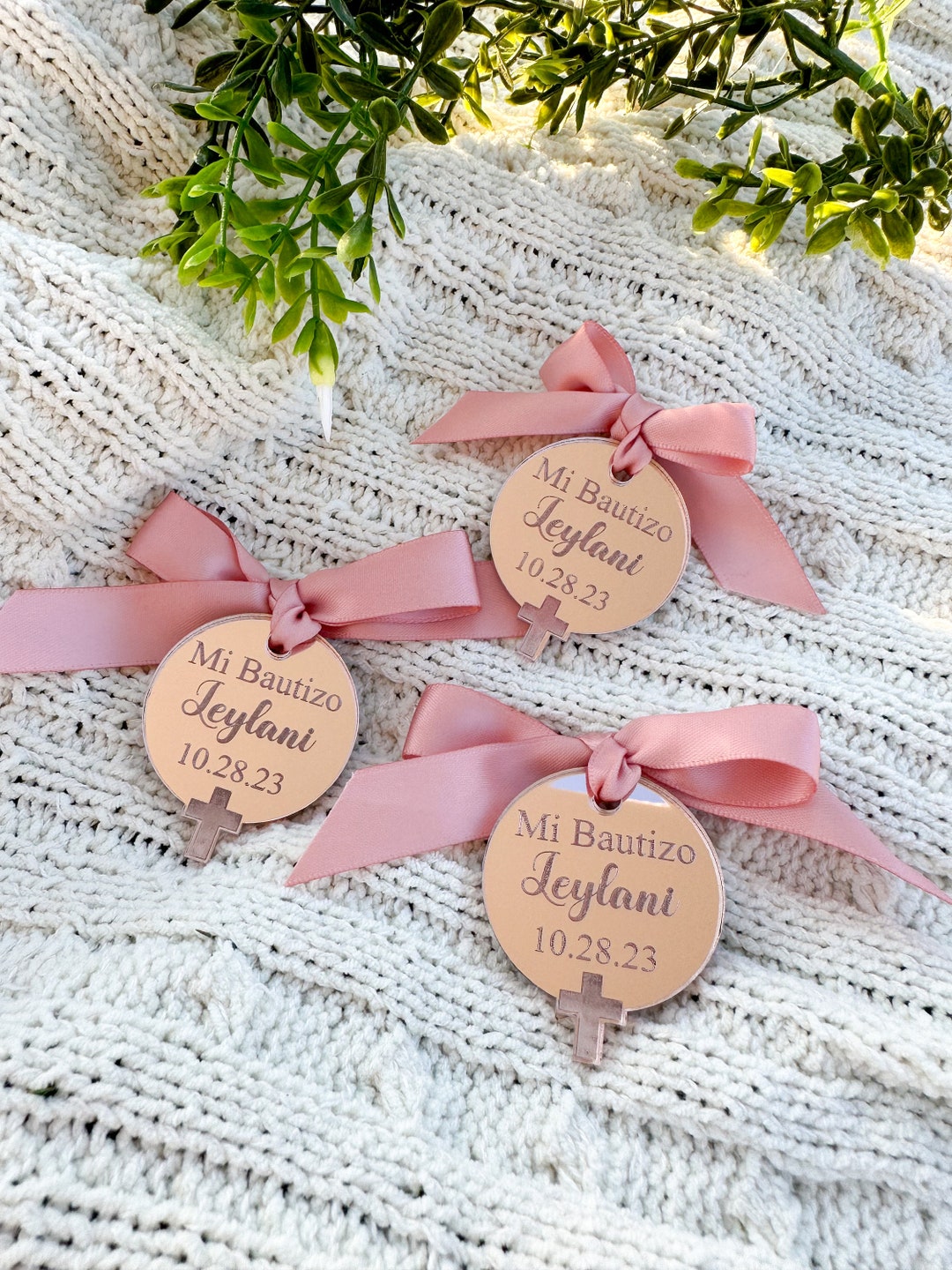 Acrylic Baptism Mirror Tag, Baptism Tag, Communion Tags - Etsy
